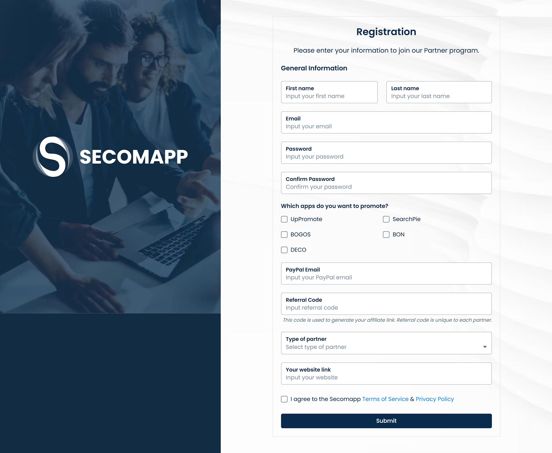 How To Register As A Secomapp Partner - Secomapp: Empowering your ...