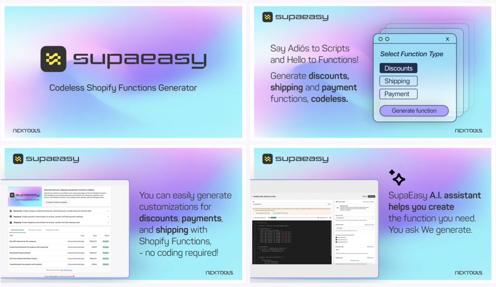 How to migrate from script to Shopify functions, codeless! - Secomapp: Empowering your Shopify ...