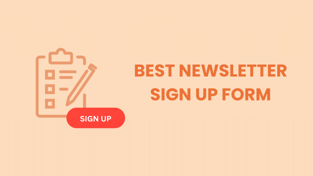 10 Best Newsletter Signup Form Examples to Inspire Your Own - Secomapp ...